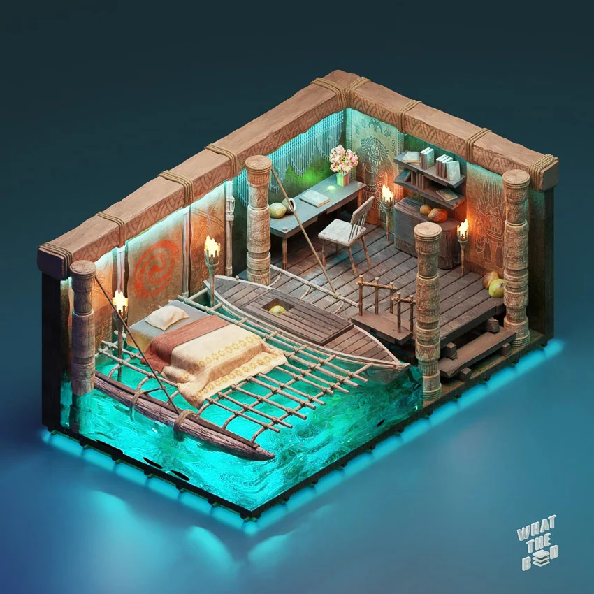 WORA_WORK อินทีเรียดีไซเนอร์ผู้แหวกขนบงานออกแบบภายในด้วยภาพ 3 มิติและแอนิเมชัน - The Cloud