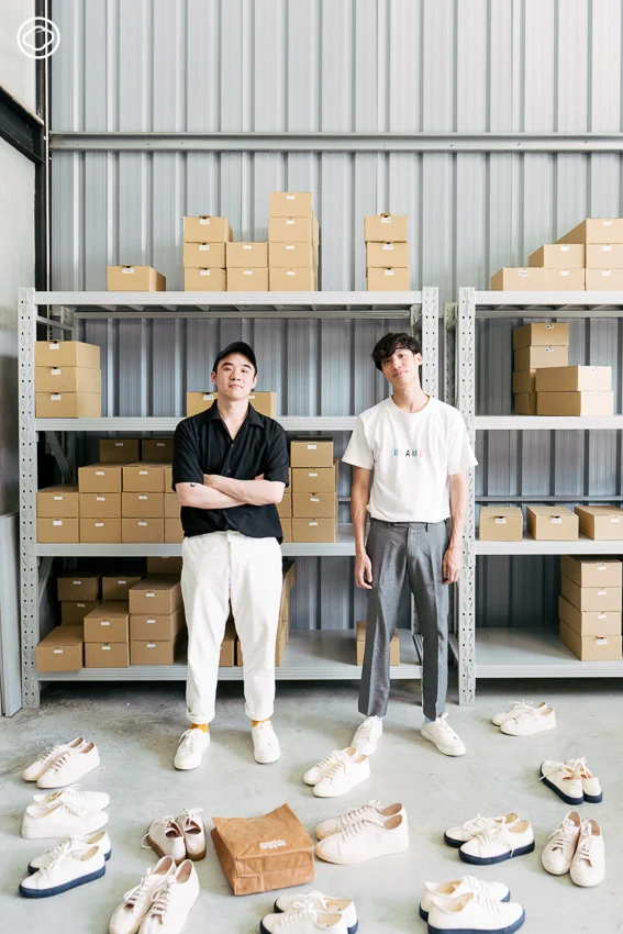 Maddy Hopper รองเท้าผ้าใบที่เป็นมิตรกับสิ่งแวดล้อม ตั้งแต่ถุงไปรษณีย์ ...