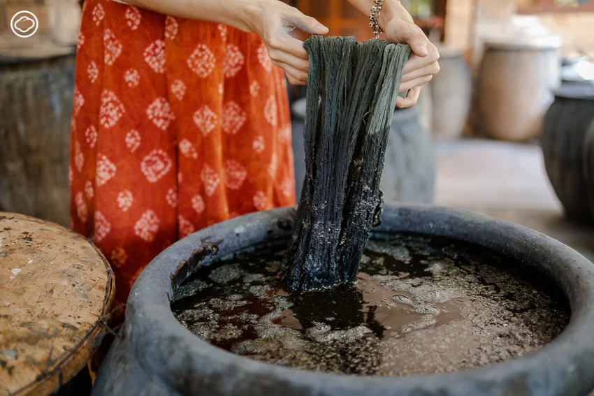 Mantra Crafts ผ้าสีธรรมชาติที่ใช้เทคนิคอินเดีย ญี่ปุ่น ไทย ฟื้นฝ้าย จ. ...