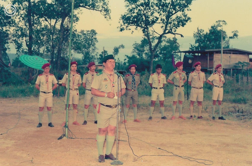 'นฤเบศ พลตาล' นักสะสมเครื่องหมายและงานลูกเสือมากที่สุดในจังหวัดชัยภูมิ