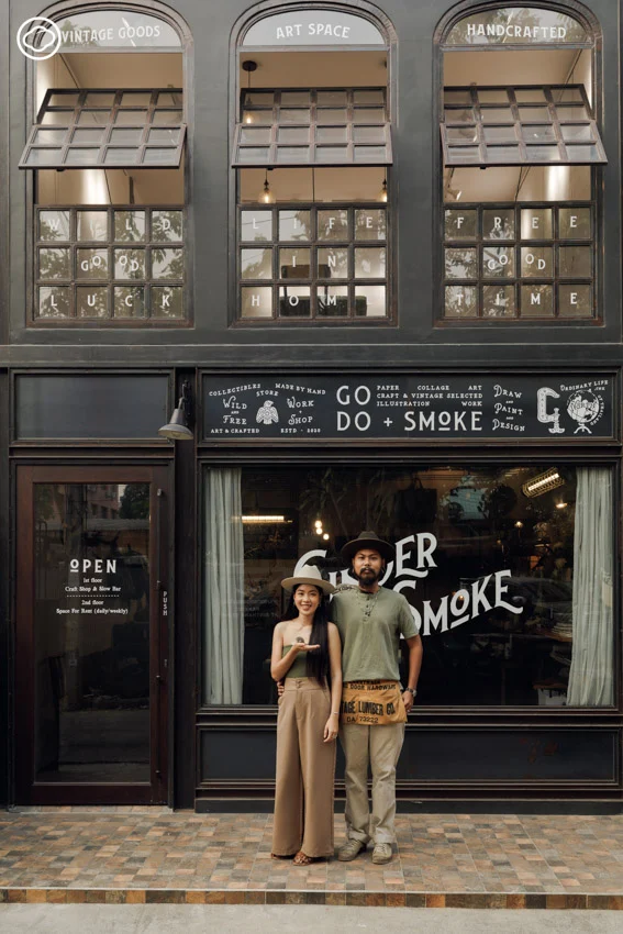 CINDER AND SMOKE ตึกสีดำในเชียงใหม่ของคู่รักที่รีโนเวตจากบ้านเก่าและ ...