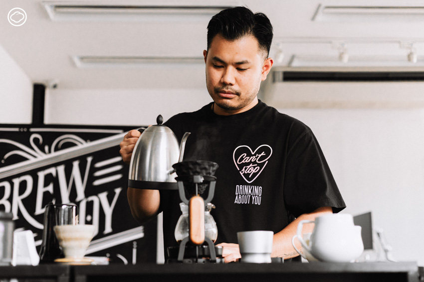 Brew Boy ลมใต้ปีกแชมป์บาริสต้า นักล่ากาแฟผู้เชื่อว่าวงการจะพัฒนาต้องไม่หวงความรู้