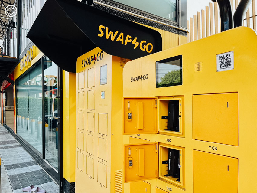 Swap & Go บริการสลับแบตฯ รถไฟฟ้า 2 ล้อที่อยากให้พี่ไรเดอร์ประหยัด สะดวก ...
