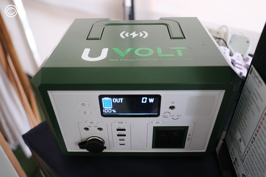 UVOLT แบตเตอรี่สัญชาติไทยจากแกลบ วัสดุเหลือทิ้งจากการทำเกษตร