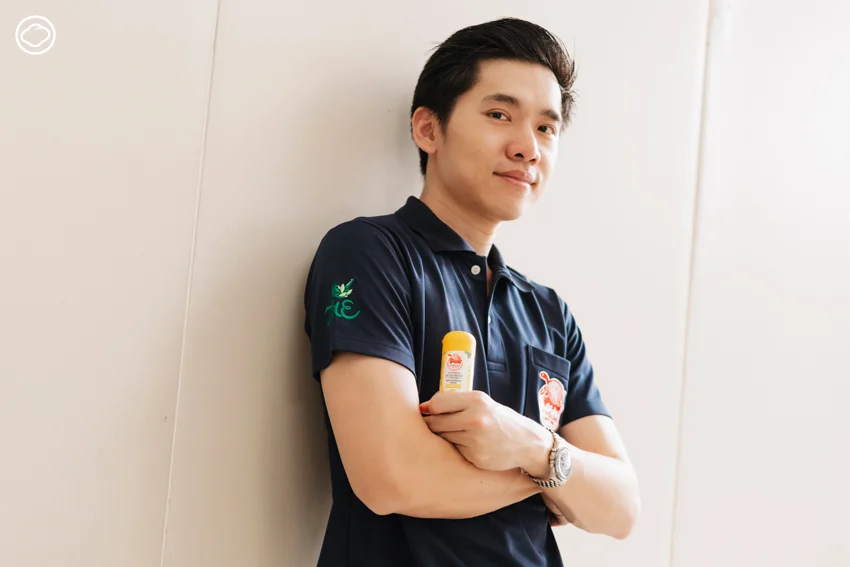 เต่าเหยียบโลก ผลิตภัณฑ์ระงับกลิ่นกายที่เริ่มต้นในบ้านที่ฟุ้งด้วยยาบดและบทเรียนจากพ่อ